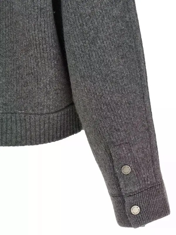 Guest In Residence Button-fastening Wool Cardigan