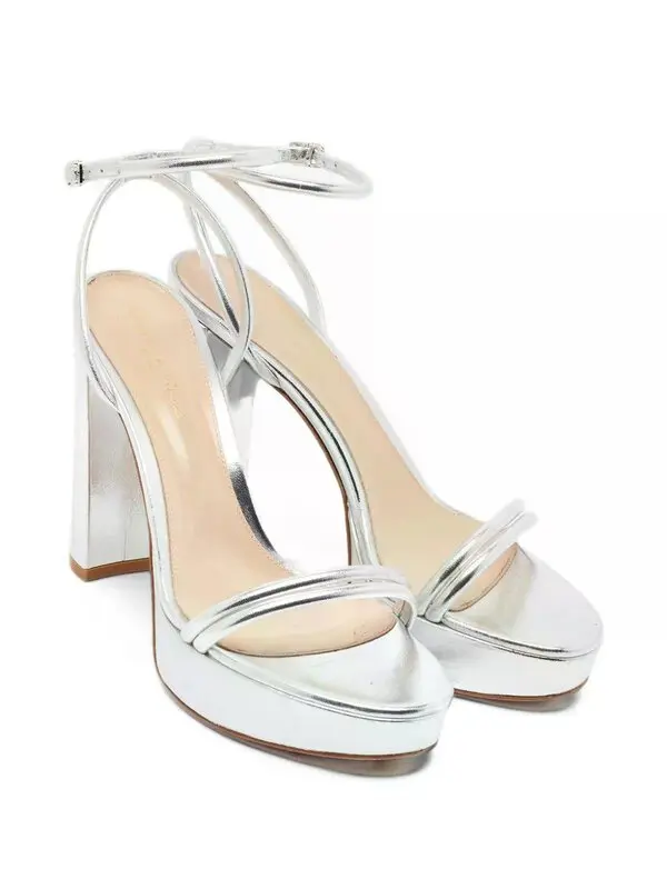 GIANVITO ROSSI Platform Ankle-strap Sandals