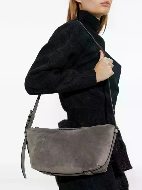 Moschino Suede Cross Body Bag