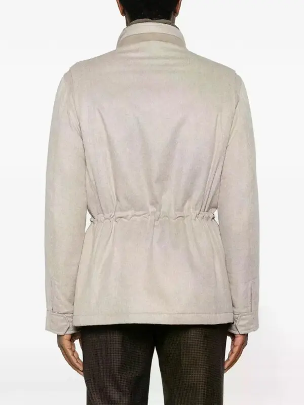 BARBA NAPOLI High-neck Four-pocket Jacket