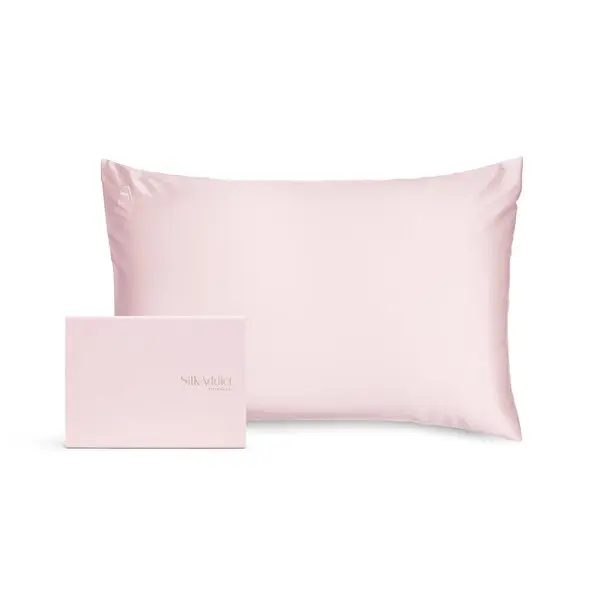 SILK ADDICT Luxury Mulberry Silk Pillowcase Pale