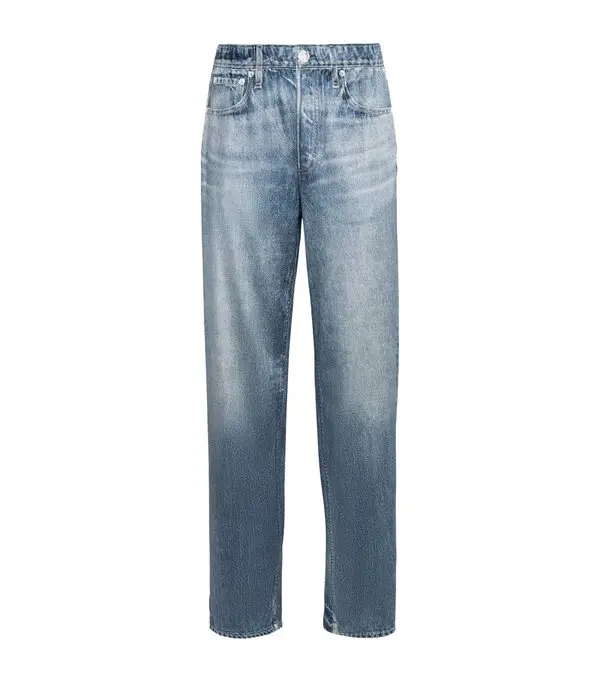 Rag & Bone Wide-leg Miramar Sweatpants - Blue