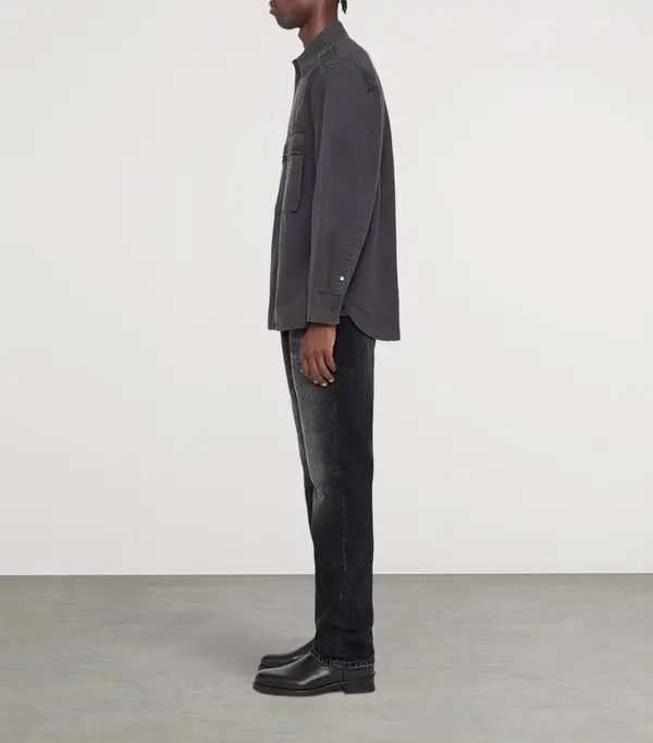 ALLSAINTS Cotton-linen Hart Oversized Shirt