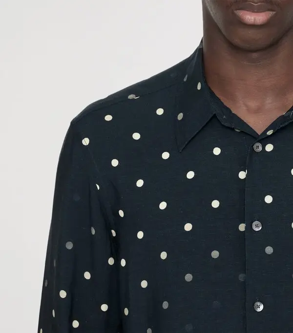 ALLSAINTS Polka Dot Fade Long-sleeve Shirt