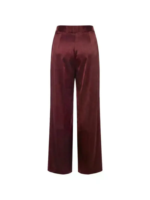 THE SEI Pleated Silk Trousers