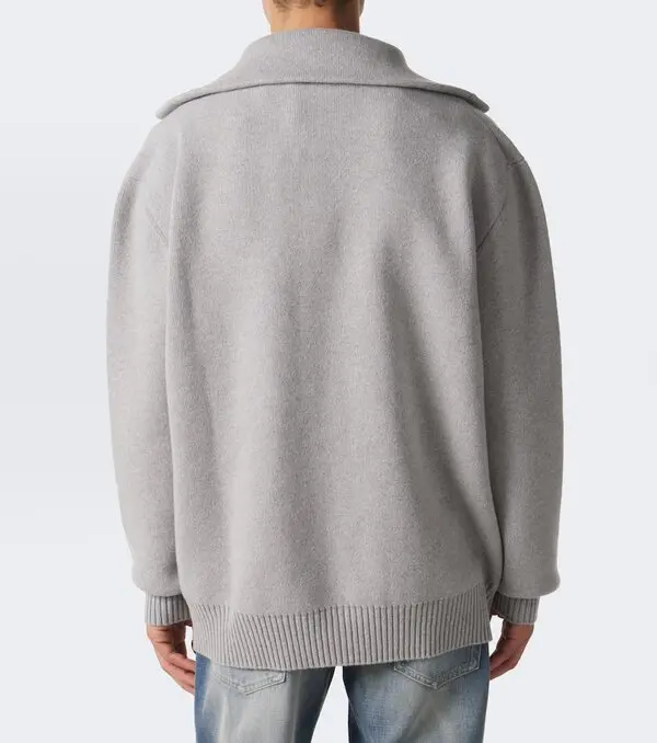 Dolce & Gabbana Logo Virgin Wool Cardigan