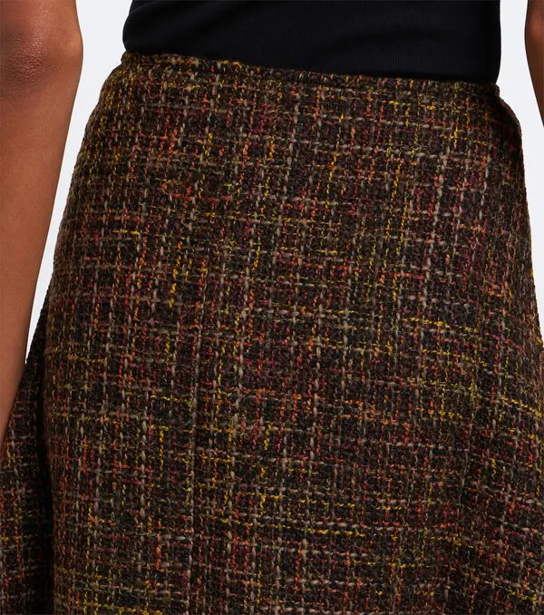 Proenza Schouler White Label Layne Boucle Midi Skirt