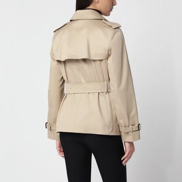 Burberry Honey Cropped Trench Coat
