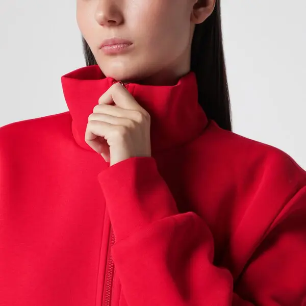 LII Zip-up Sweatshirt In Cotton Blend