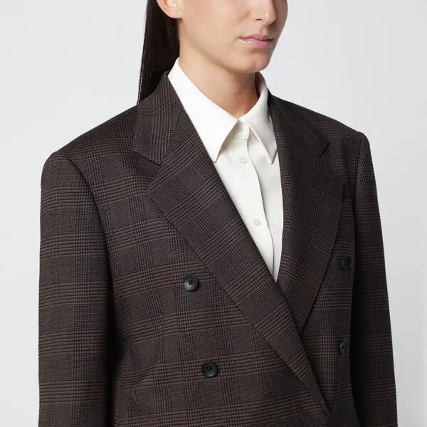 Tagliatore Prince Of Wales-check Double-breasted Jacket