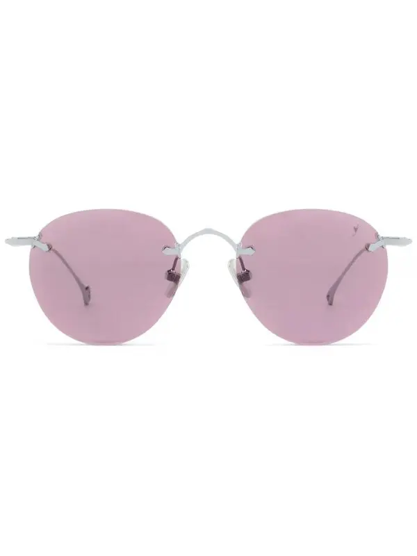 EYEPETIZER Oxford Rimless Sunglasses - Silver
