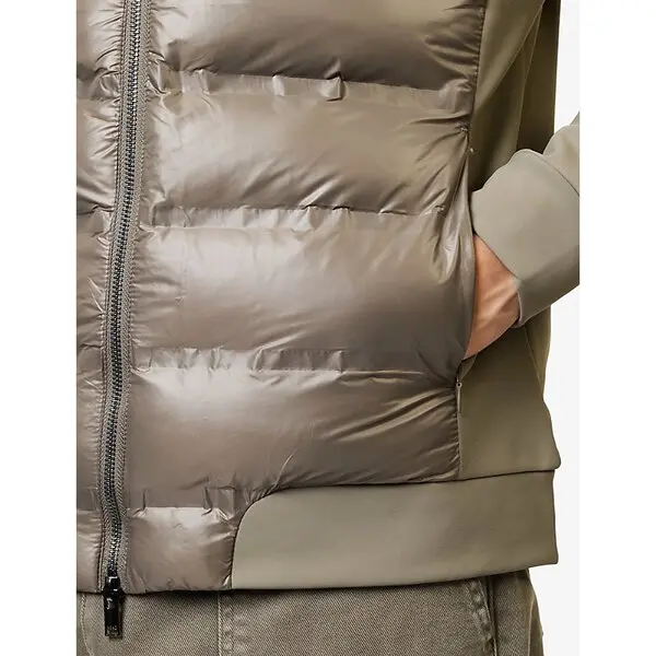 ARNE Hybrid Hooded Shell Puffer Jacket