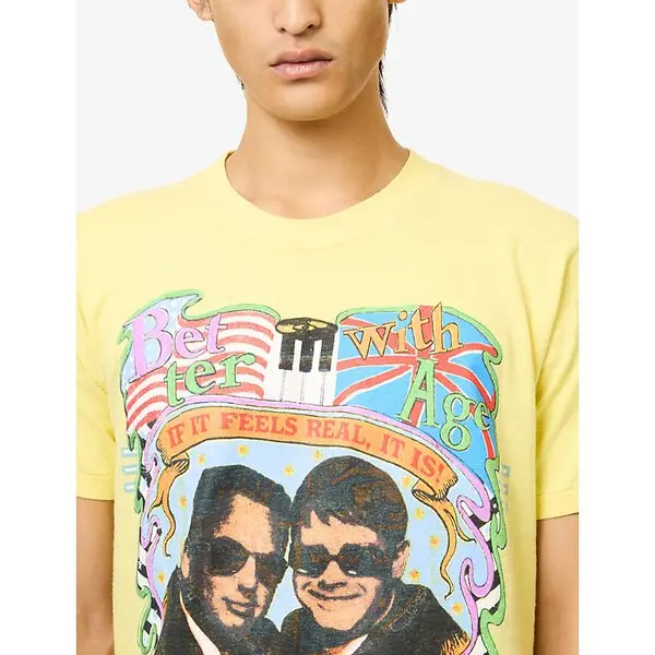 BETTER WITH AGE Reali Vintage Graphic Cotton T-shirt