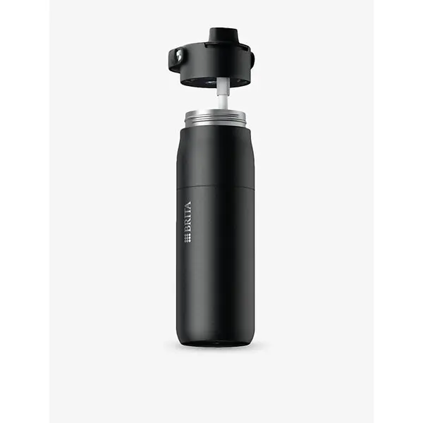 LARQ Flip-top Stainless-steel Water Bottle 680ml - Black
