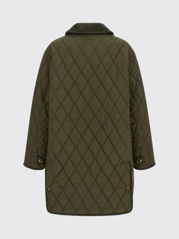 Polo Ralph Lauren Water-repellent Quilted Jacket With Velvet Collar