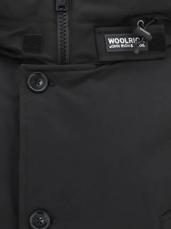 Woolrich Anorak Padded Hood Cotton-blend Parka