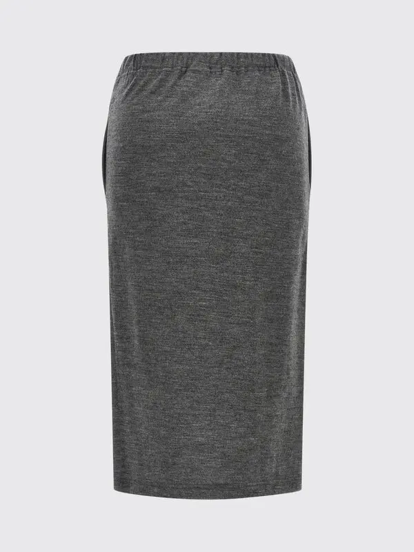 Junya Watanabe High-waisted Wool Knit Midi Pencil Skirt