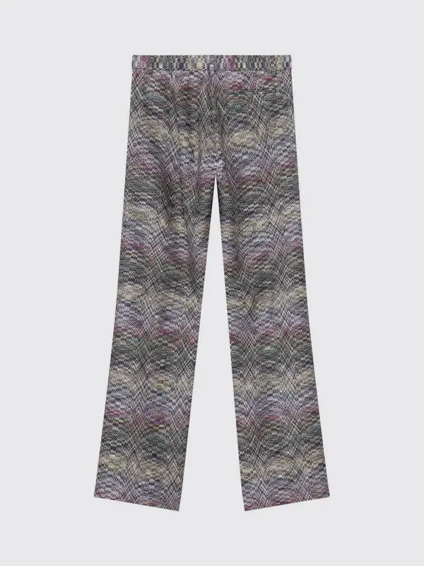 Missoni High-waisted Zig Zag Flared Pants
