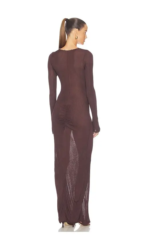 DE LA VALI Elisia Maxi Dress In . Also
