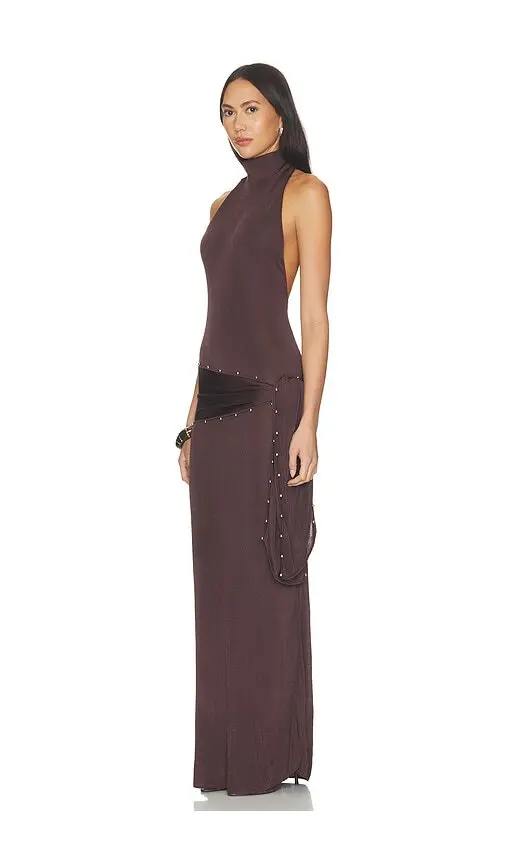 DE LA VALI Abril Maxi Dress In . Also