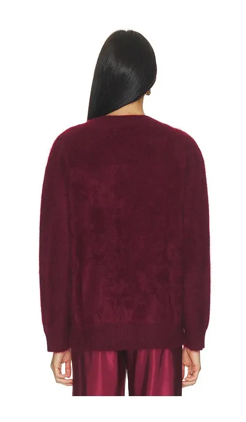 Rag & Bone Jada Brushed Cashmere V Neck Pullover Sweater