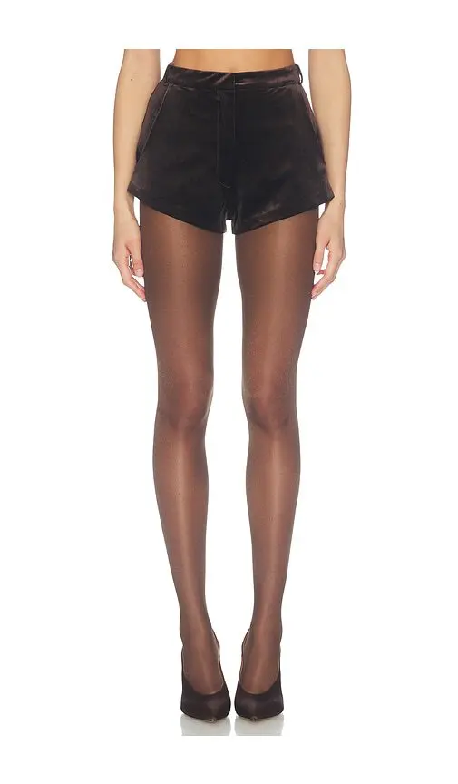 Amanda Uprichard Kelso Shorts - Brown