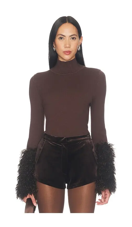 Apparis Mountain Cuff Turtleneck Top