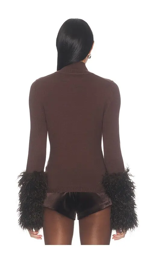 Apparis Mountain Cuff Turtleneck Top