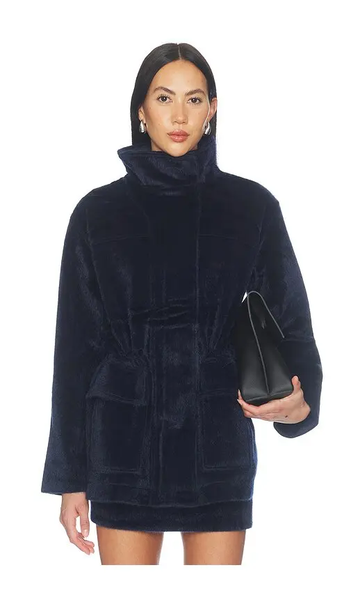 Apparis Edie Faux Pony Parka Jacket