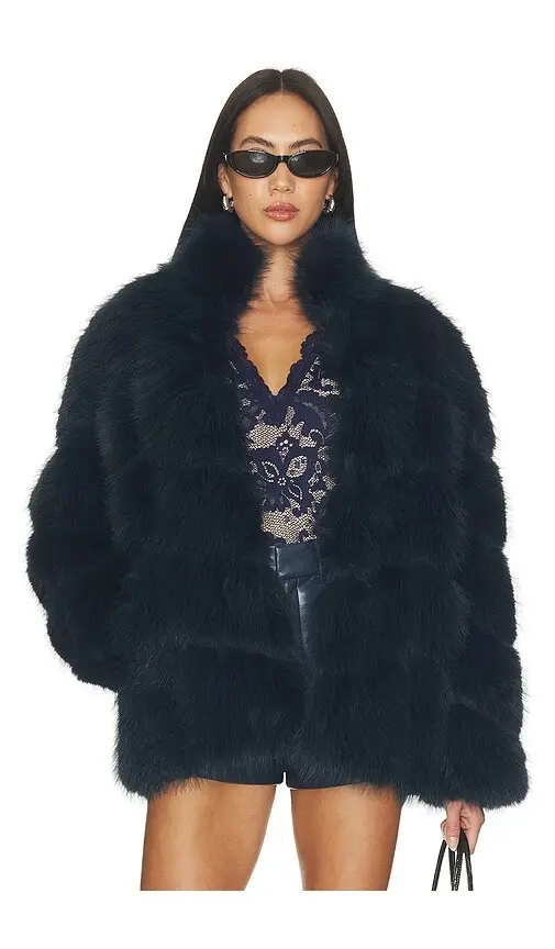 Generation Love Louisa Faux Fur Jacket
