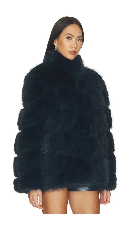 Generation Love Louisa Faux Fur Jacket