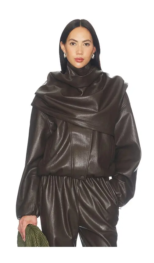 Delfi Camila Bomber & Scarf