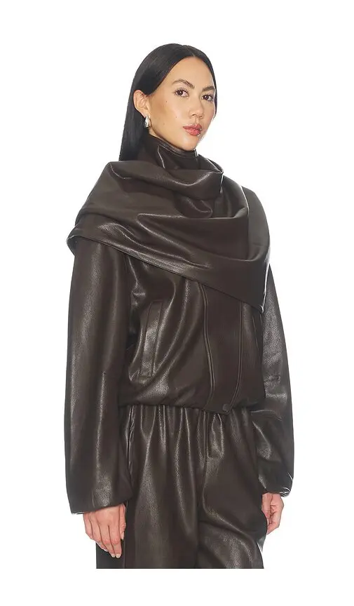 Delfi Camila Bomber & Scarf