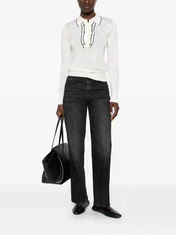 MOTHER Lil Rambler Zip Sneak Jeans