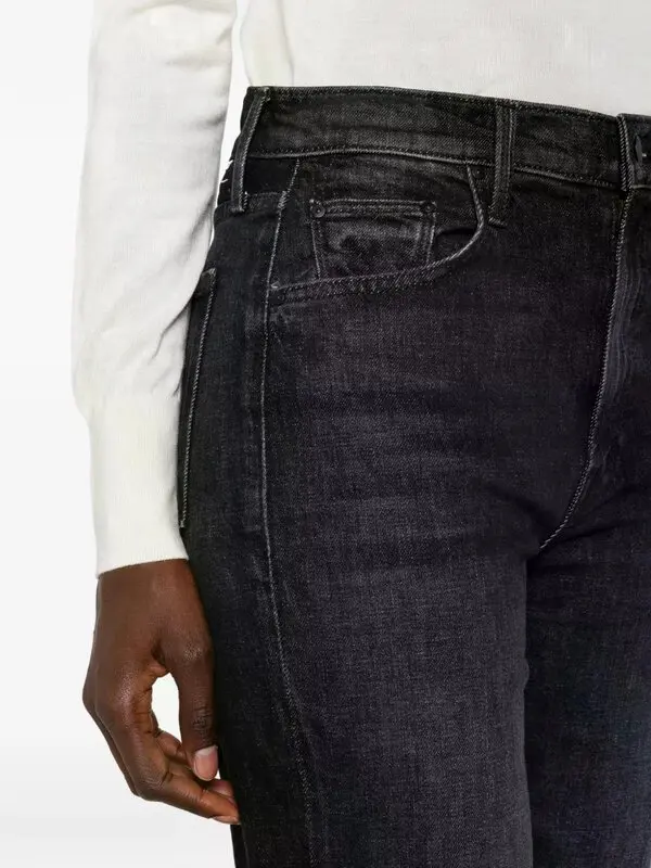 MOTHER Lil Rambler Zip Sneak Jeans