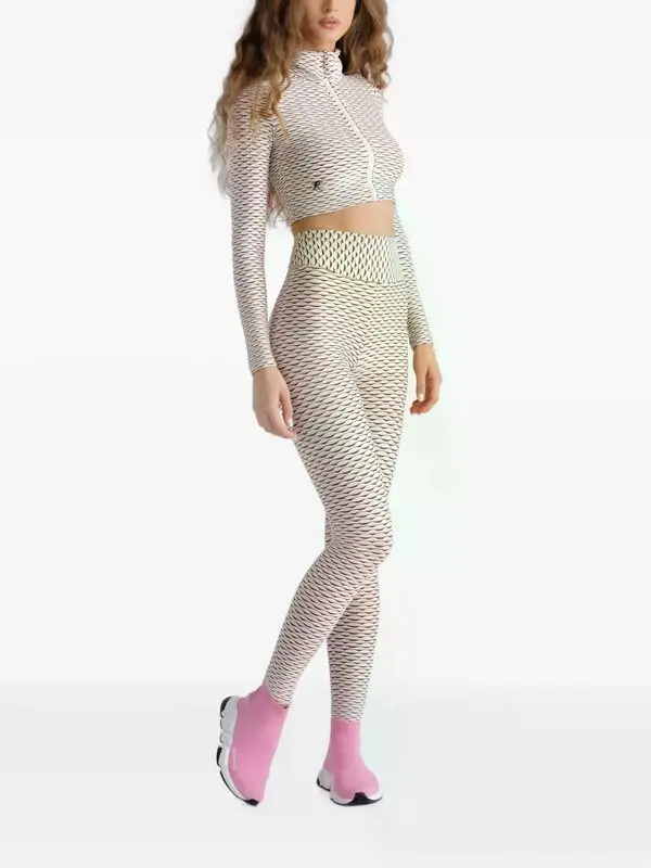 TESSITURA BODY COUTURE 3d-effect Performance Leggings