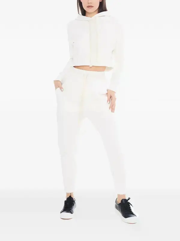 TESSITURA BODY COUTURE Low-crotch Track Trousers