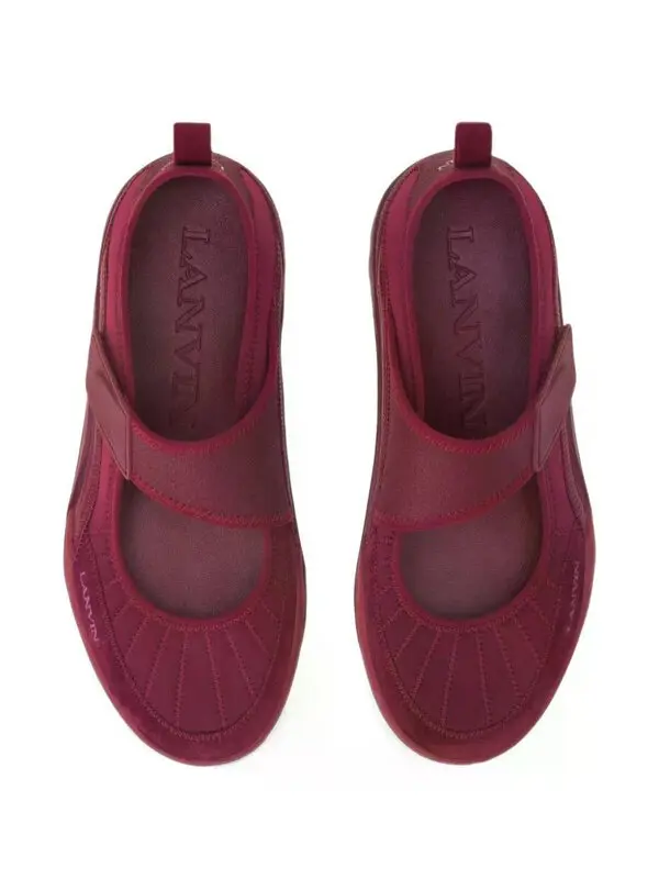 LANVIN Lnv1 Touch-strap Sneakers - Red