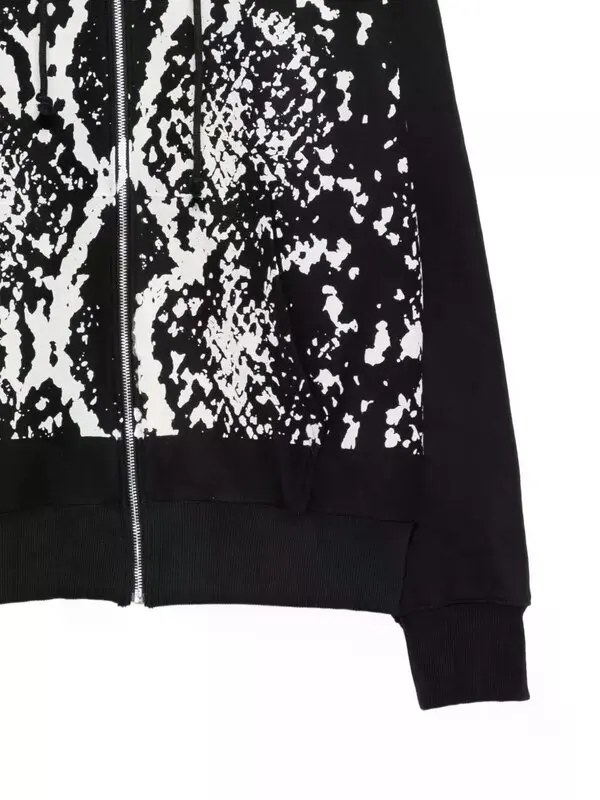 StÜssy Snakeskin Zip-up Hoodie