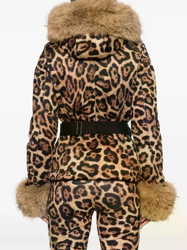 Goldbergh Jagger Leopard-print Ski Jacket