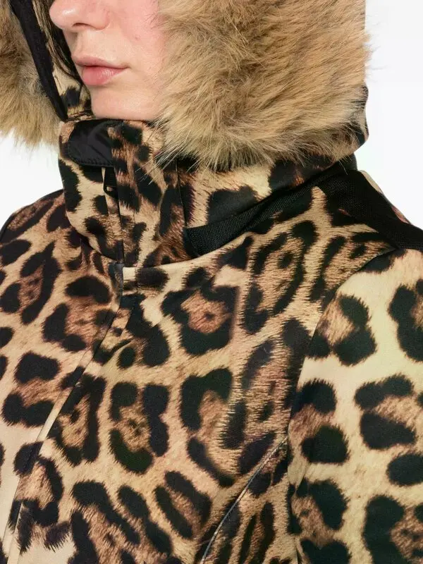 Goldbergh Jagger Leopard-print Ski Jacket