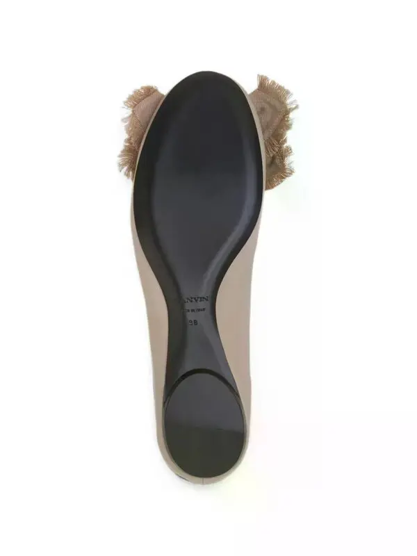 LANVIN The Bow Ballerina Flats