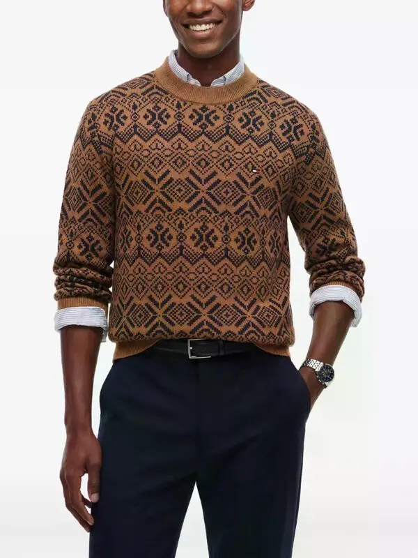 Tommy Hilfiger Intarsia-knit Sweater