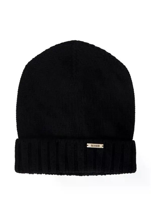 MOORER Vetta-cwh Ribbed-knit Beanie Hat