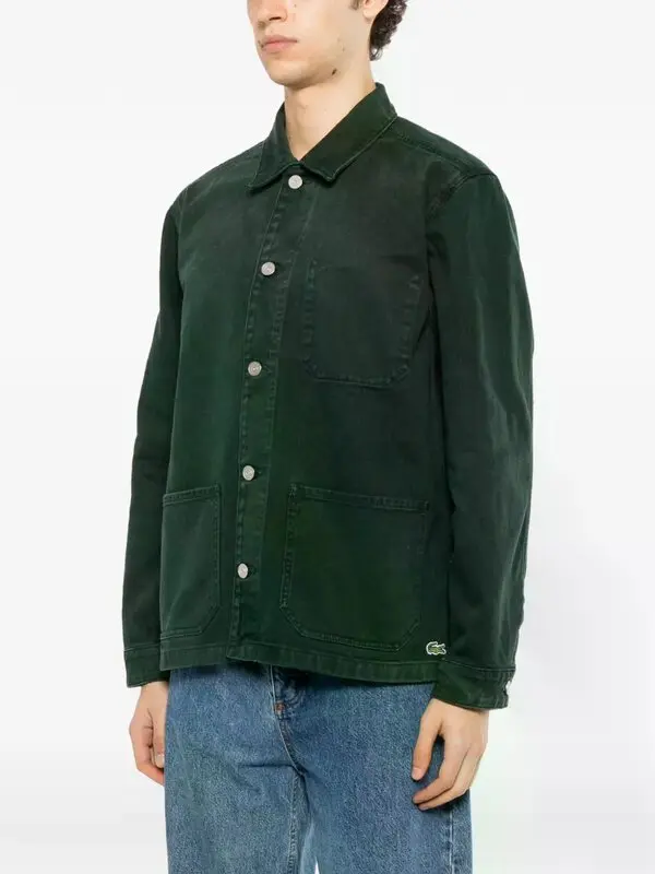 Lacoste Denim Overshirt Jacket