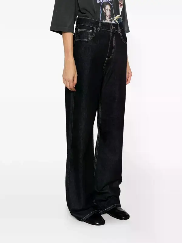 GOD SAVE DENIM Wide-leg Jeans - Blue