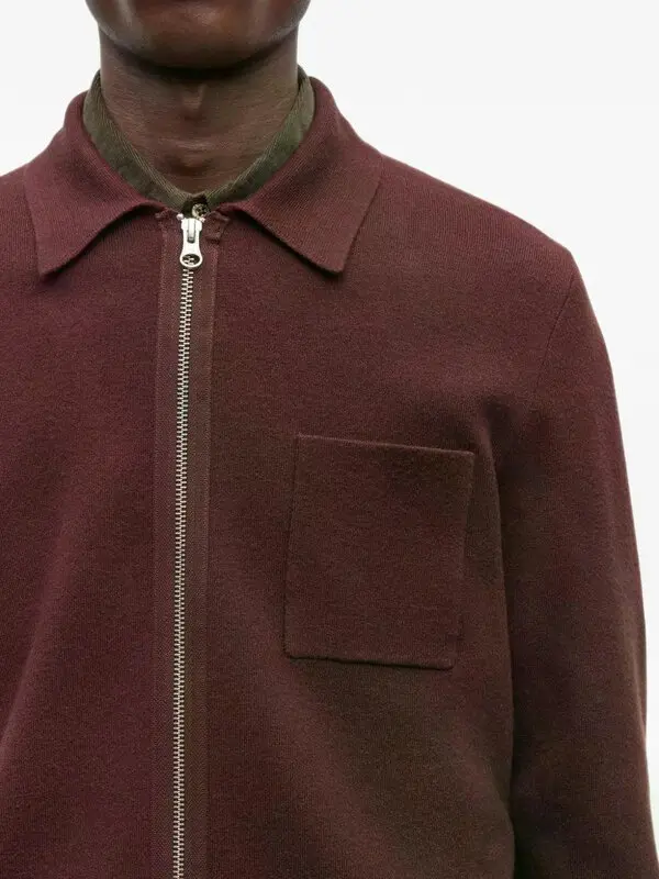 Samsøe Samsøe Guna Zip-up Sweater - Brown