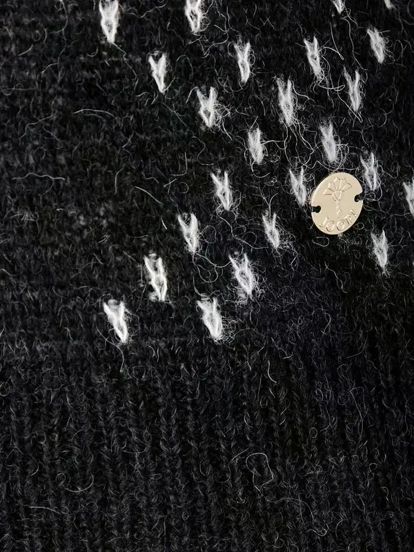 JOOP! Diamond-knit Roll-neck Sweater