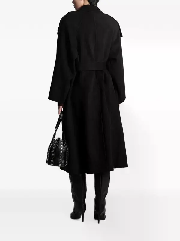 IRO PARIS Aqualung Belted Button-up Coat