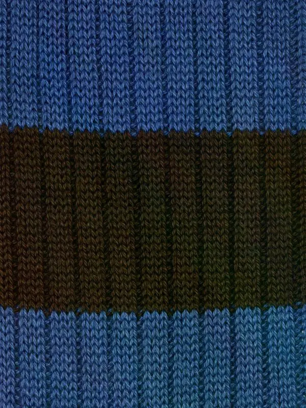 Paul Smith Striped Ribbed-knit Socks